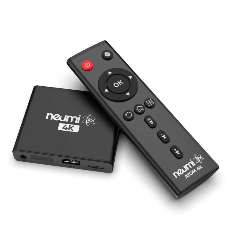 NEUMI Atom 4K Ultra-HD Digital Media Player for USB Drives and SD Cards ...