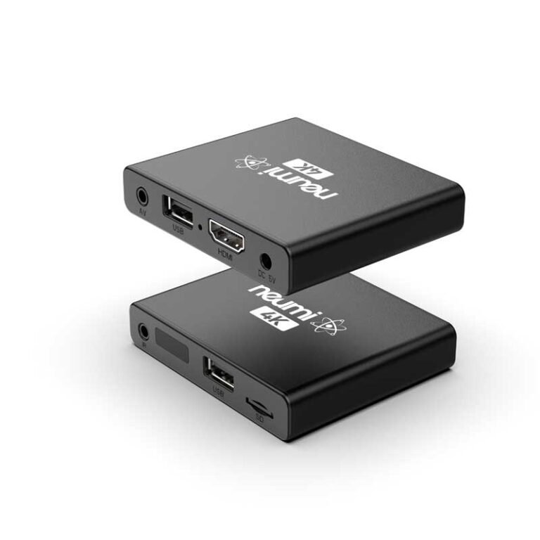 NEUMI Atom 4K Ultra-HD Digital Media Player for USB Drives and SD Cards ...